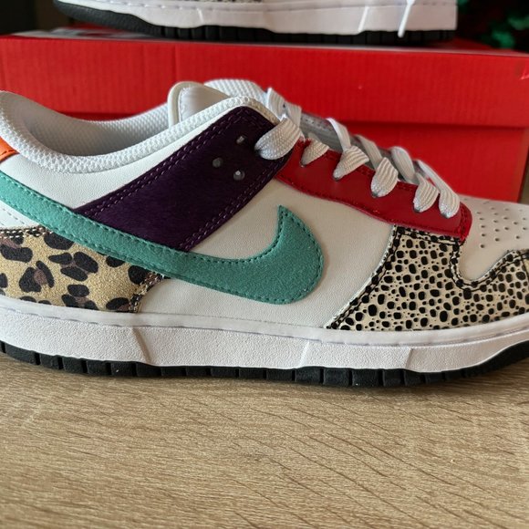 Nike | Shoes | New Nike Dunk Se Low Animal W75 | Poshmark
